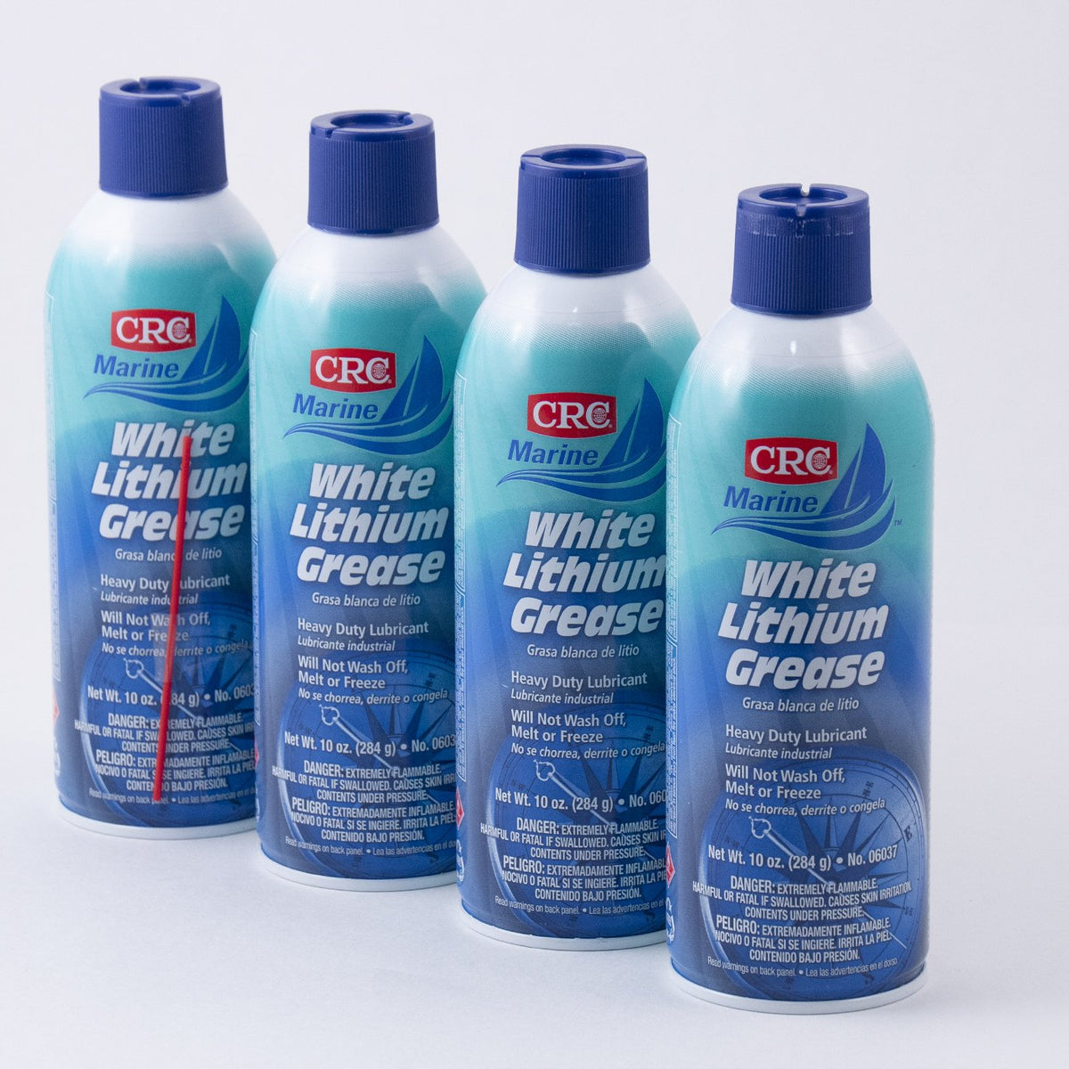 CRC Marine - White Lithium Grease - 10 oz. - 4-Pack - 06037 – PartsVu