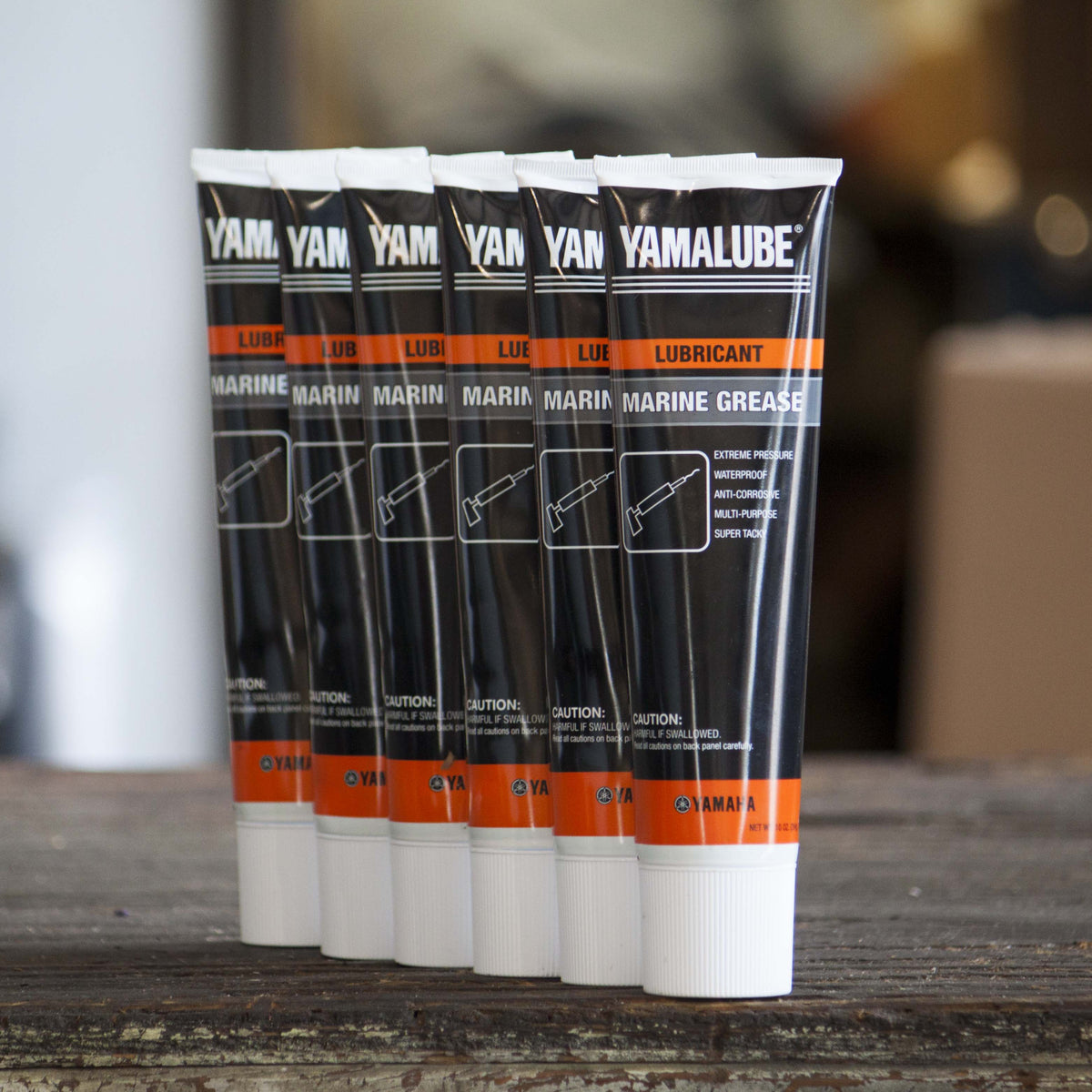 Yamaha - Yamalube Marine Grease Lubricant - 10 oz. - 6-Pack - ACC-GREA ...