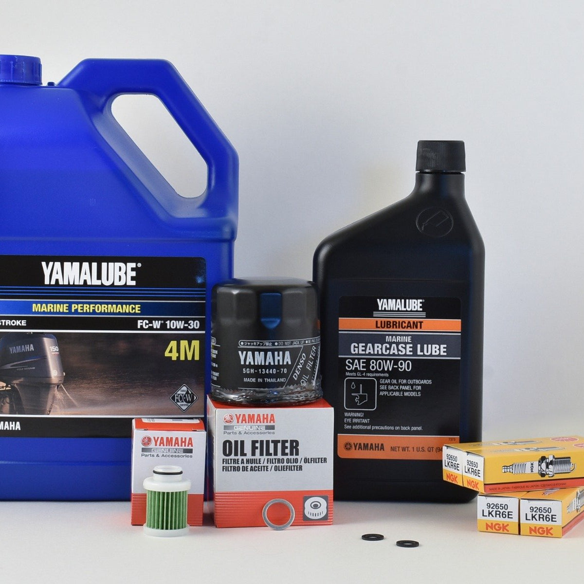 Yamaha Outboard 100-Hour F115 Service Kit - Yamalube 10W-30 - 2014 ...