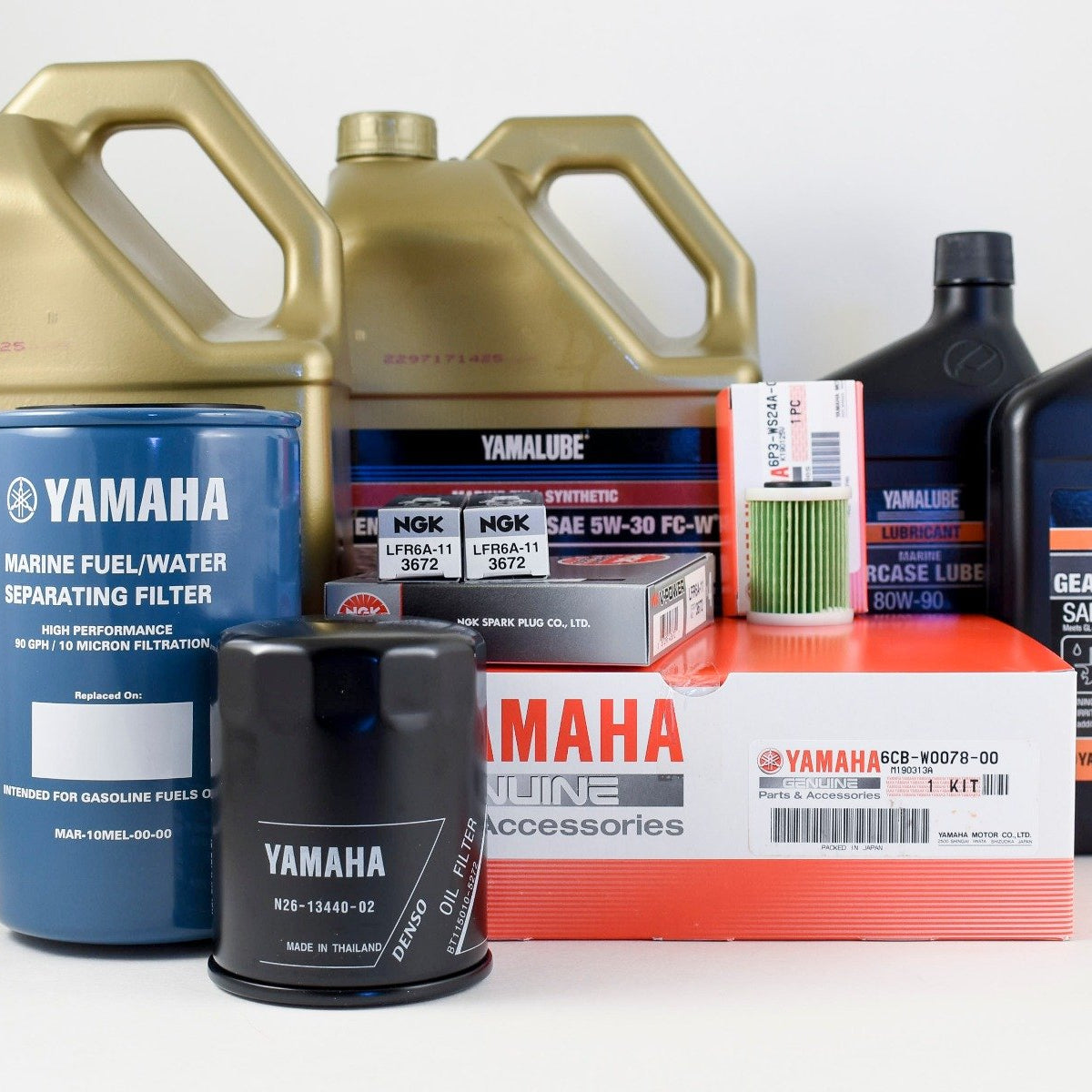 Yamaha Outboard 100-Hour Service Kit with Cooling VF200, VF225, VF250 ...