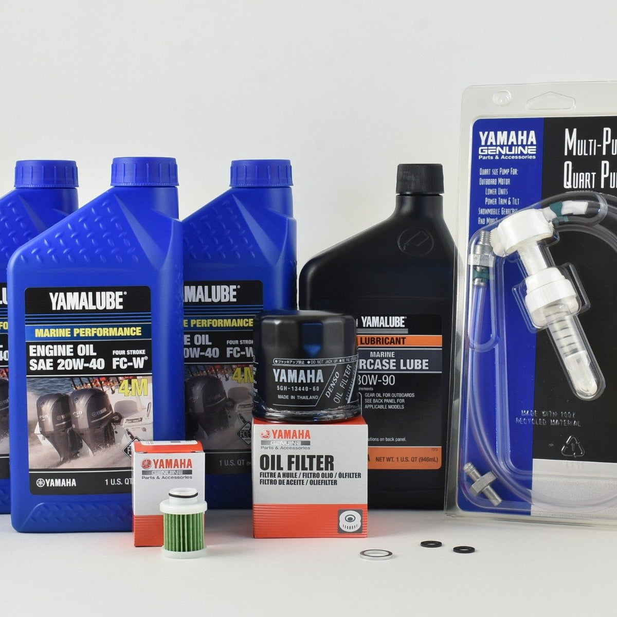 Yamaha Outboard 20-Hour Service Kit F60- Yamalube 20W-40 (2006-Current ...