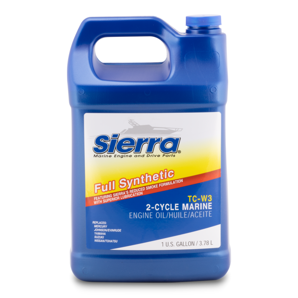 Sierra - Full Synthetic TC-W3 2 Stroke Outboard Engine Oil - Gallon ...