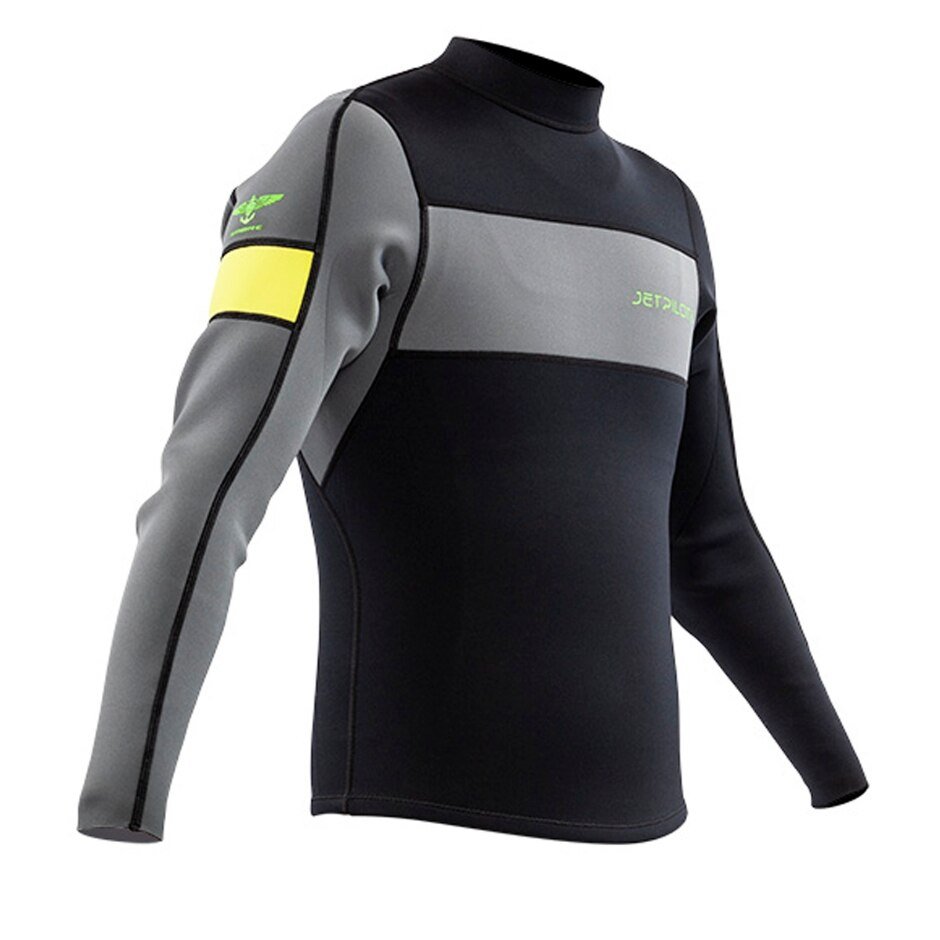 JetPilot F-86 Neoprene Ultimate Wetsuit Jacket - Men's S - Black/Gray ...